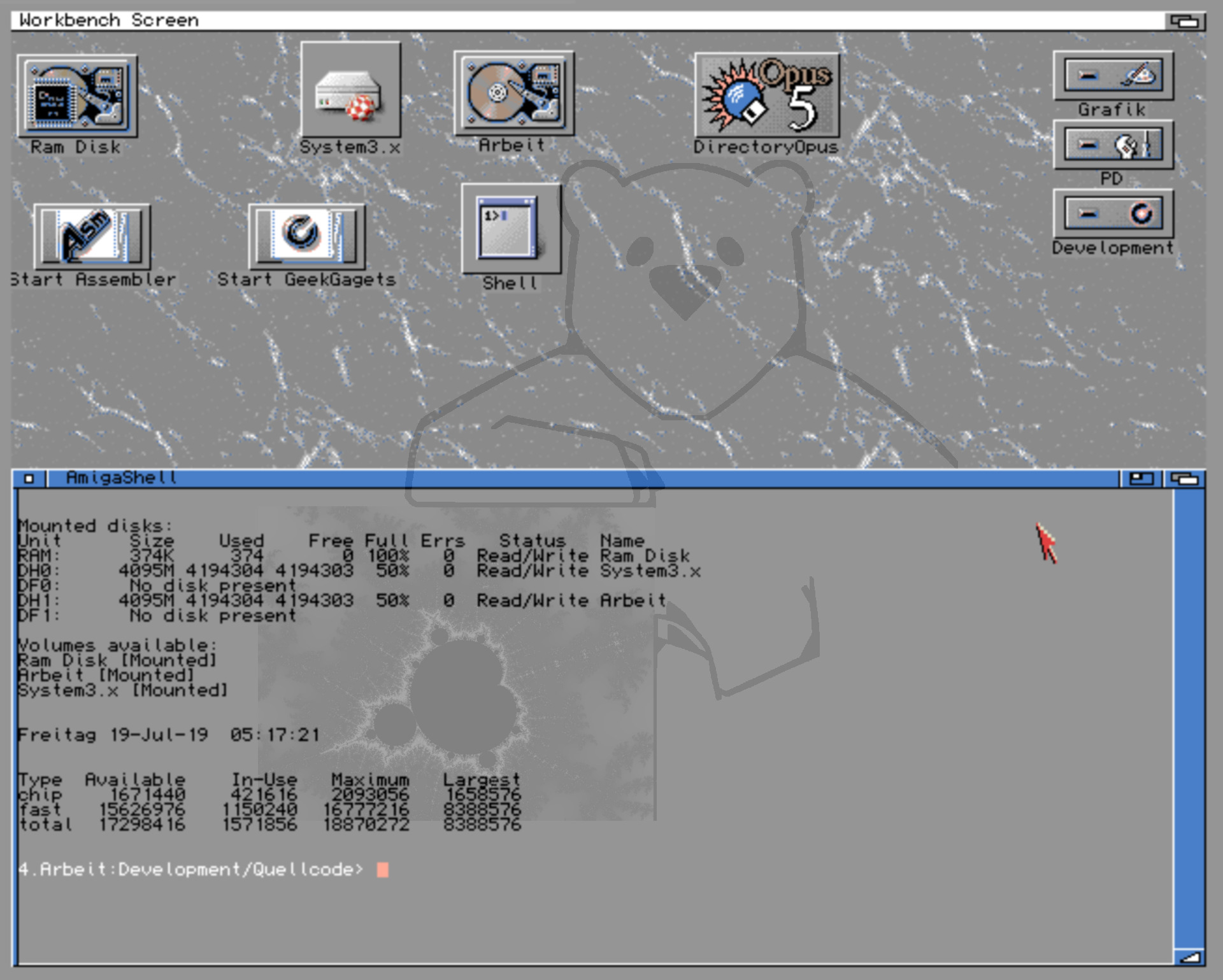 Virtuelles Computermuseum: Amiga Kickstart - Was ist das?